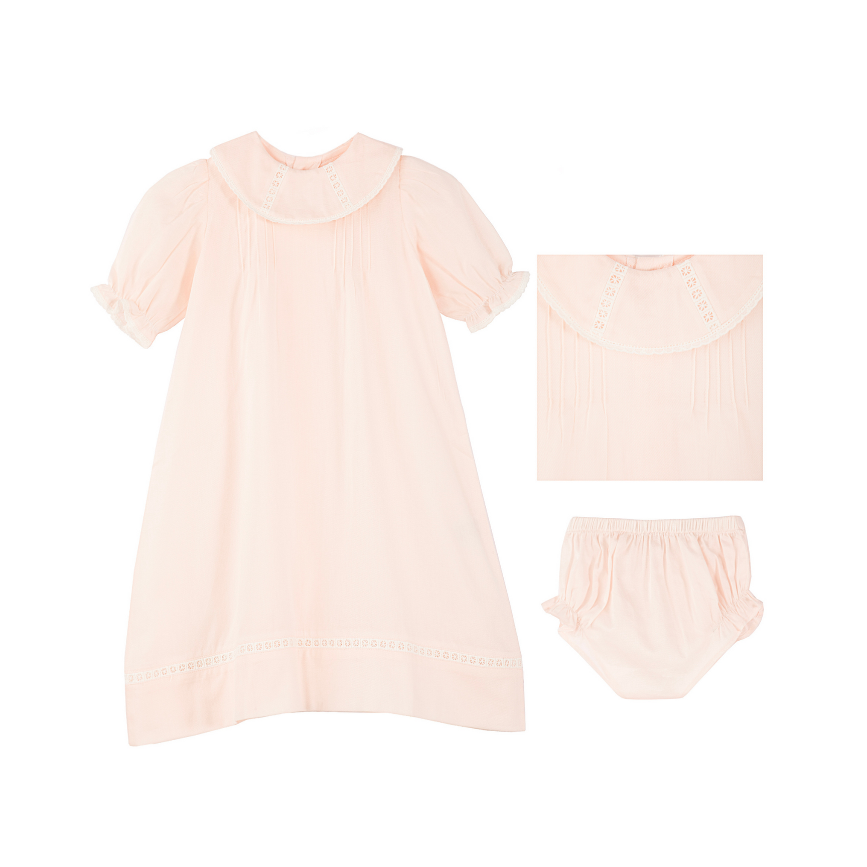 BABY SIMPLE COTTON DAYGOWN – Lenora