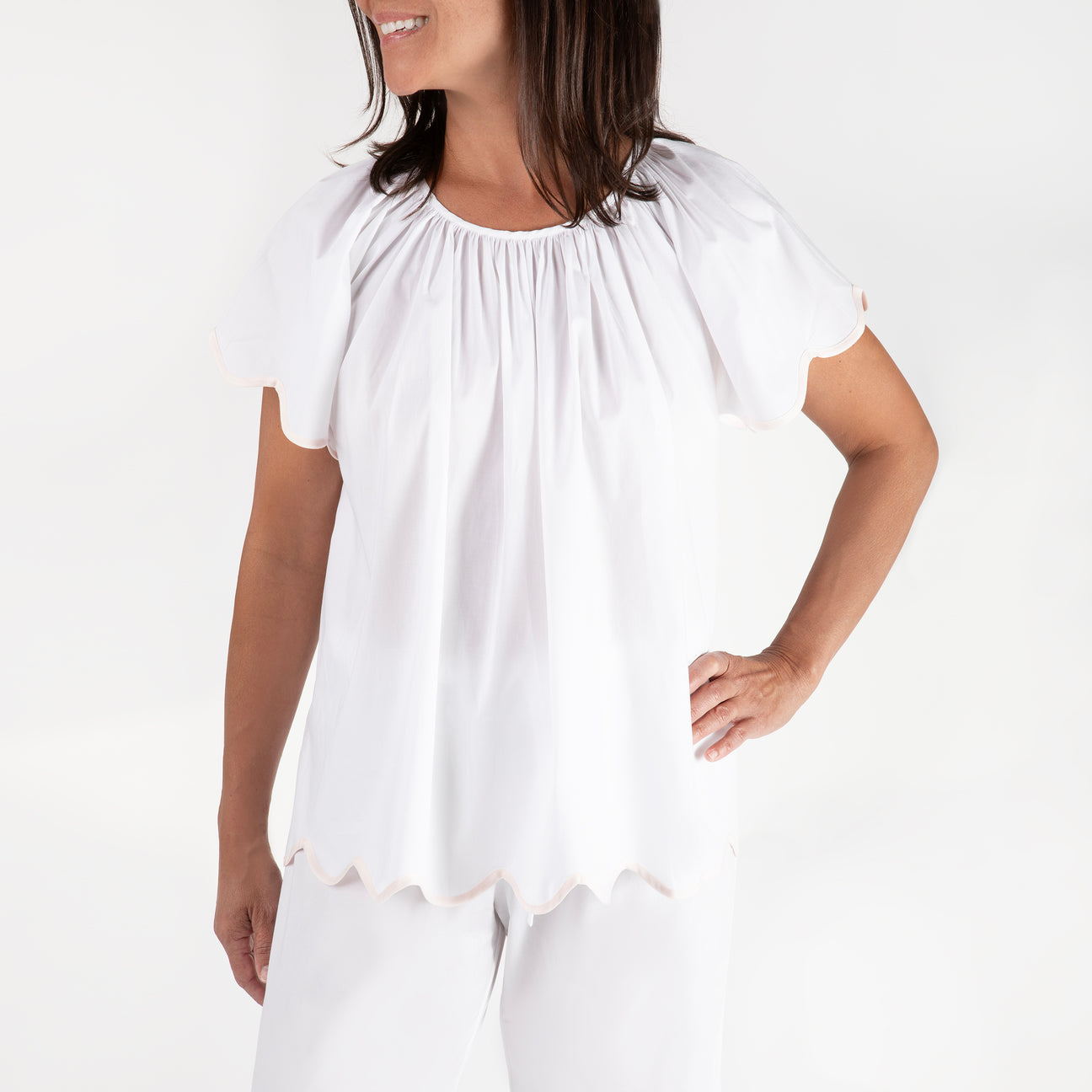 VANDY COTTON SHORT SLEEVE PAJAMAS – Lenora